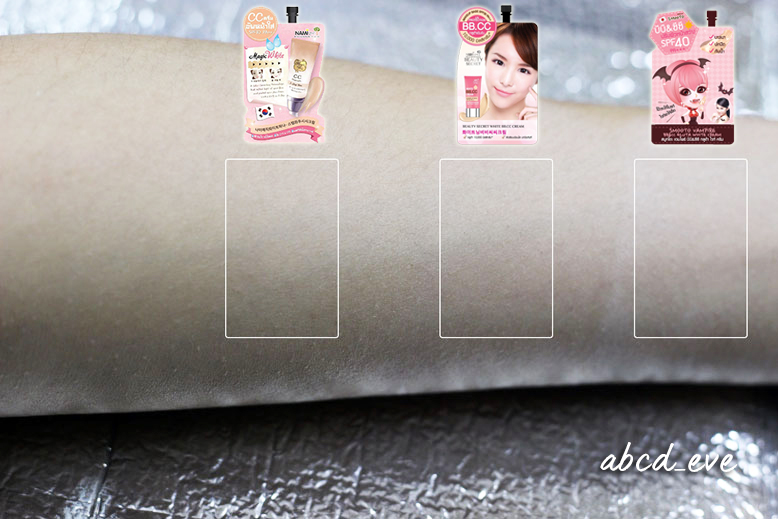 [รีวิว] BB & CC ครีมซองในเซเว่น ราคาหลักสิบจ้าาา