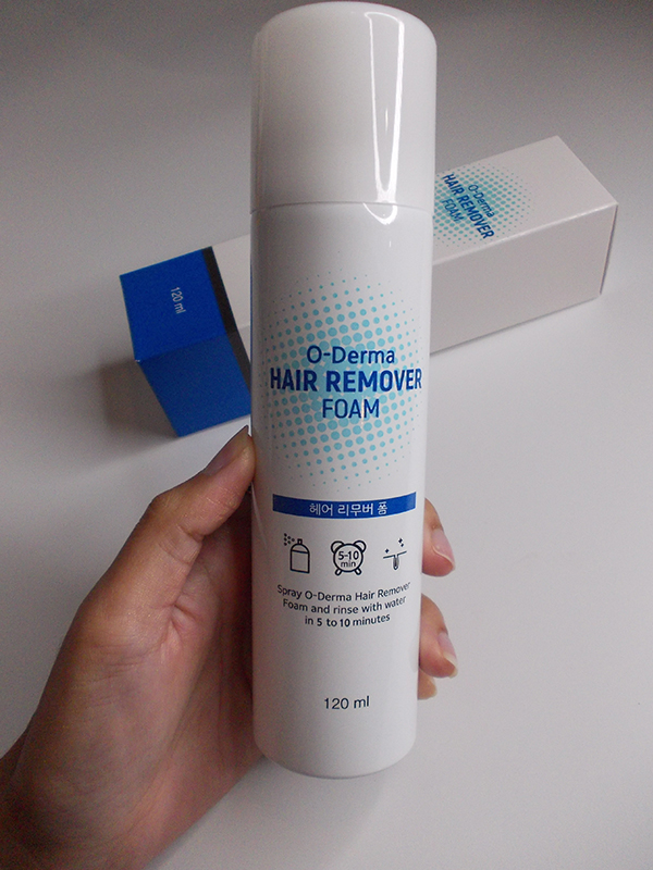 [รีวิว] มูสกำจัดขน O-Derma Hair Remover Foam บอกลาขนง่ายๆ ใน 10 นาที
