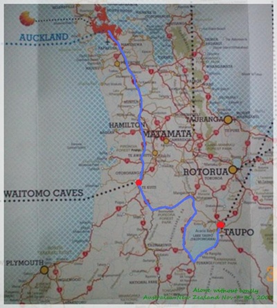 Auckland-Waitomo Caves- Lake Taupo-Wai-O-Tapu-Wellington
