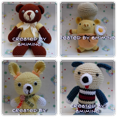 ตุ๊กตาถัก...งานทำมือ