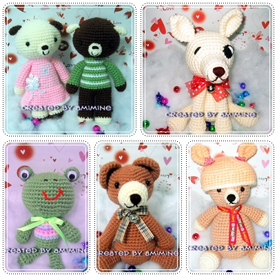 ตุ๊กตาถัก...งานทำมือ