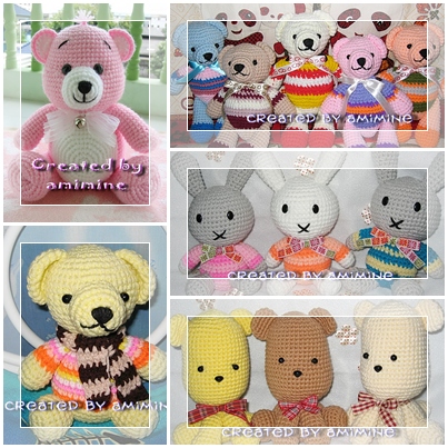 ตุ๊กตาถัก...งานทำมือ