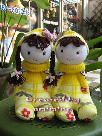 ตุ๊กตาถุงเท้า....เมื่อครั้งที่แวะมาเยี่ยมพี่ปุ๊ก (แม่น้องเต้)