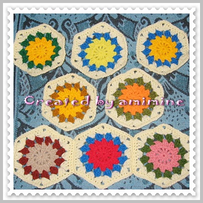 ผ้าคลุมเตียงผืนแรก...งานถักข้ามปี