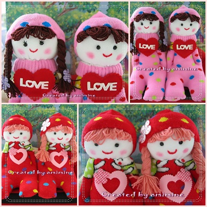 **new** ตุ๊กตาถุงเท้า