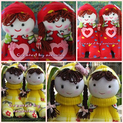 **new** ตุ๊กตาถุงเท้า