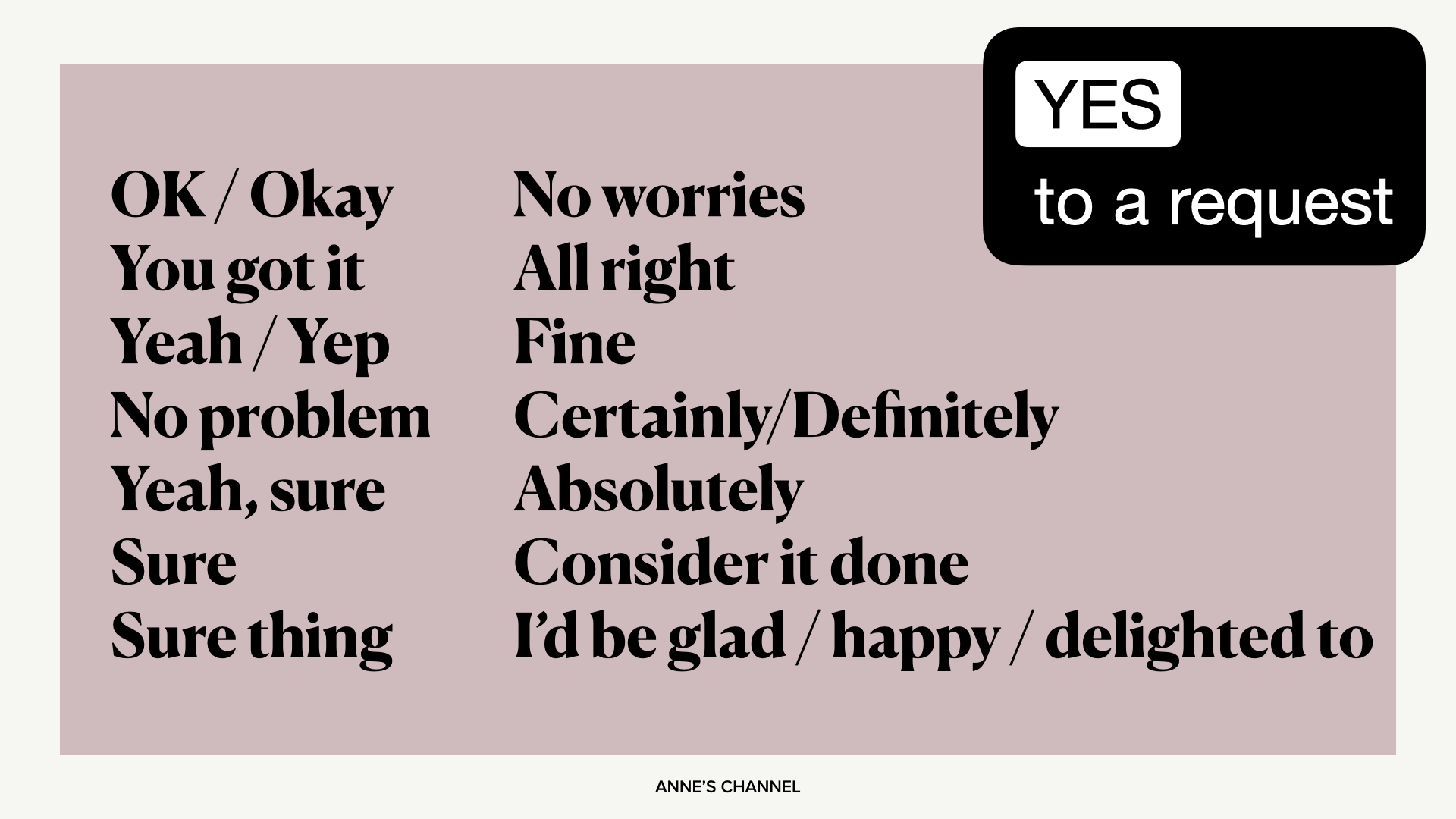 'การตอบตกลง' นอกจาก 'YES' ถ้ามีใครมาขอร้องให้ช่วย (Part 1)