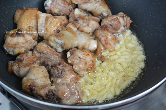Garlic Chicken in Calamansi sauce