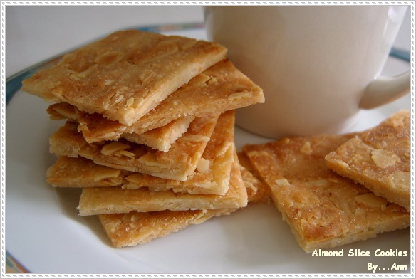 Almond Slice Cookie