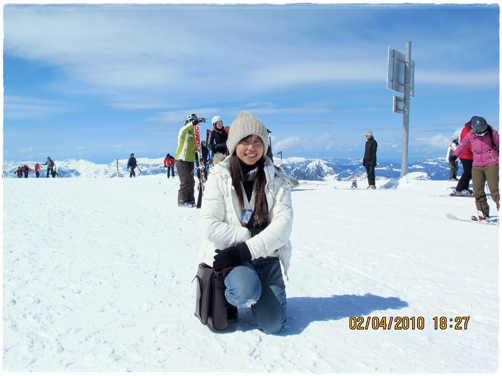 สัมผัสหิมะบน titlis ที่รัก*****