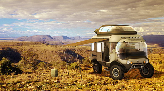 Troy concept utility vehicle รถคือบ้านของคุณ