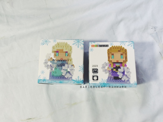 Mini-review Nano-blocks WISEHANK Frozen Anna and Elza