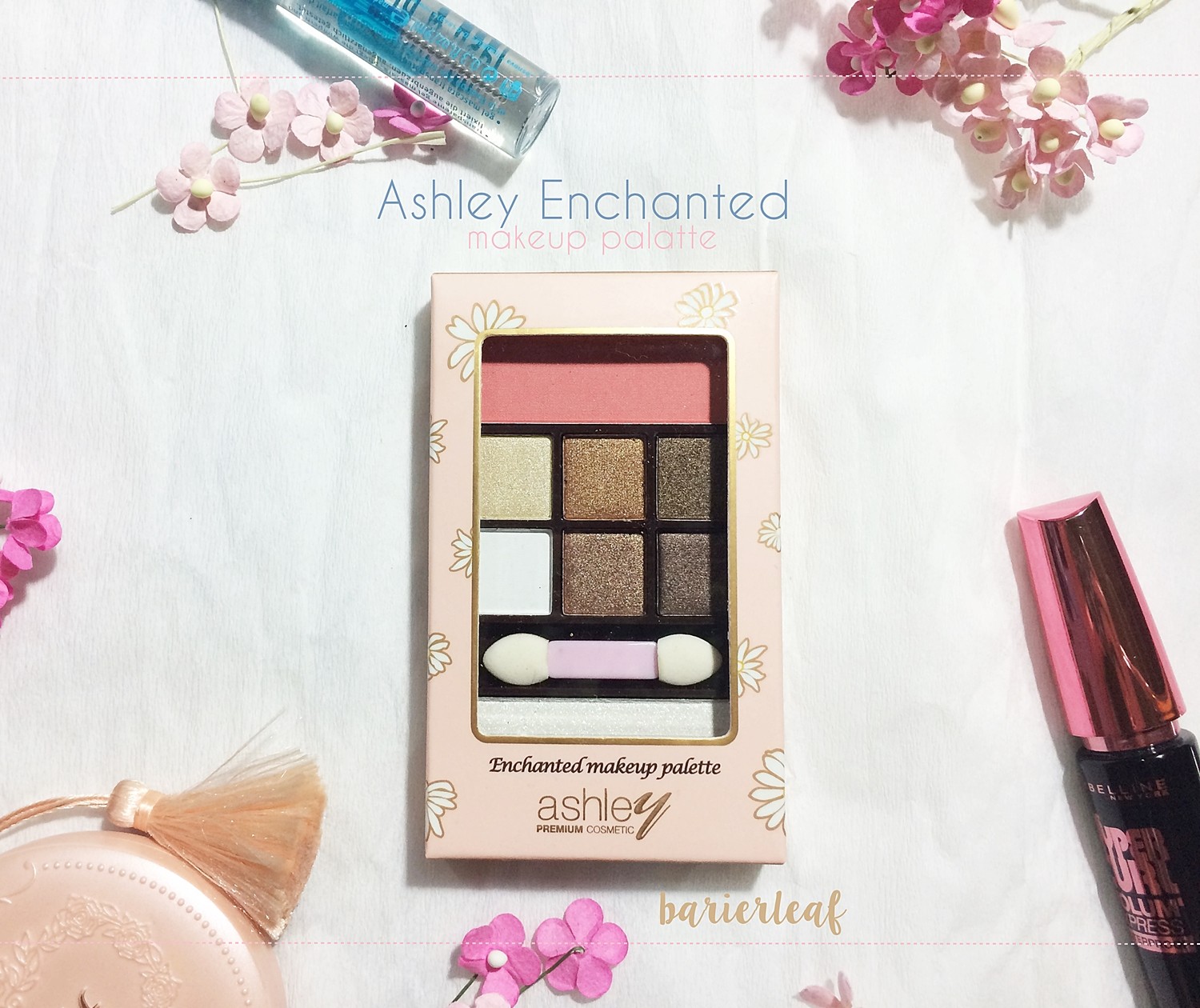 Peachy makeup x Ashley Enchanted makeup palatte สวยแพงในราคาไม่ถึงร้อย