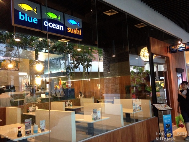 "Blue Ocean Sushi" ร้านขายซูชิเน้นๆ