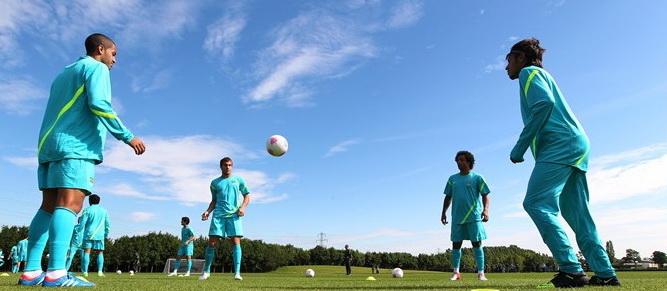 ภาพการฝึกซ้อมวันอาทิตย์ที่ 22/7/2555