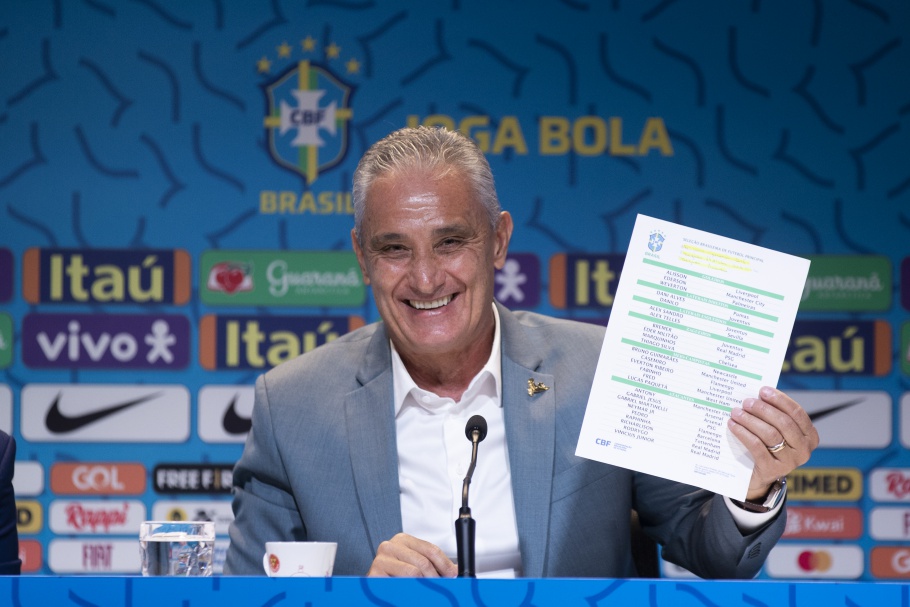 Tite เรียกทีมชาติบราซิลและแสดงความมองโลกในแง่ดีสำหรับฟุตบอลโลก