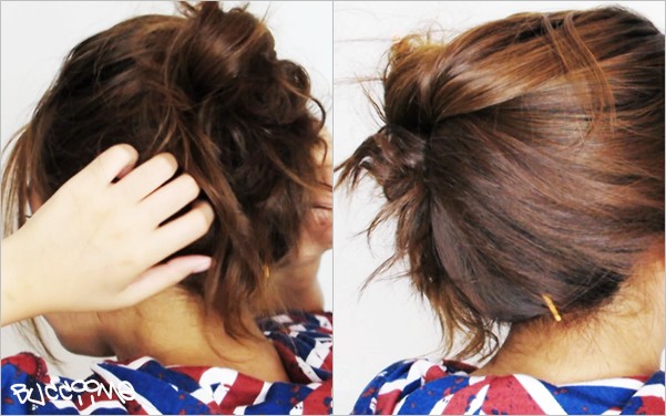 How to : Hair Updo with a Chopstick รวบผมด้วยตะเกียบ