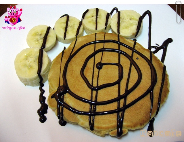 Kitchen Princess Recipe: Menu 11 - Polka dots pancake