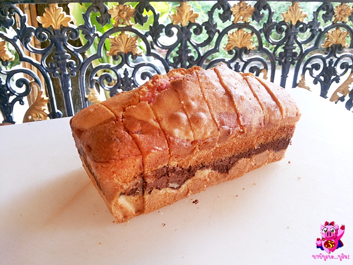 เค้กสีสวยหวานแหว๋วเหมาะกับเดือนแห่งความรัก Neapolitan Loaf