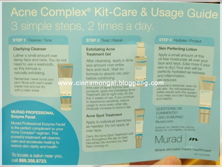 Skincare Review: Murad Acne Complex Get Clear Stay Clear