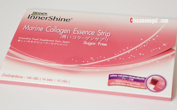 Beauty Diary: BRAND’S InnerShine Marine Collagen Essence Strip คอลลาเจน ...