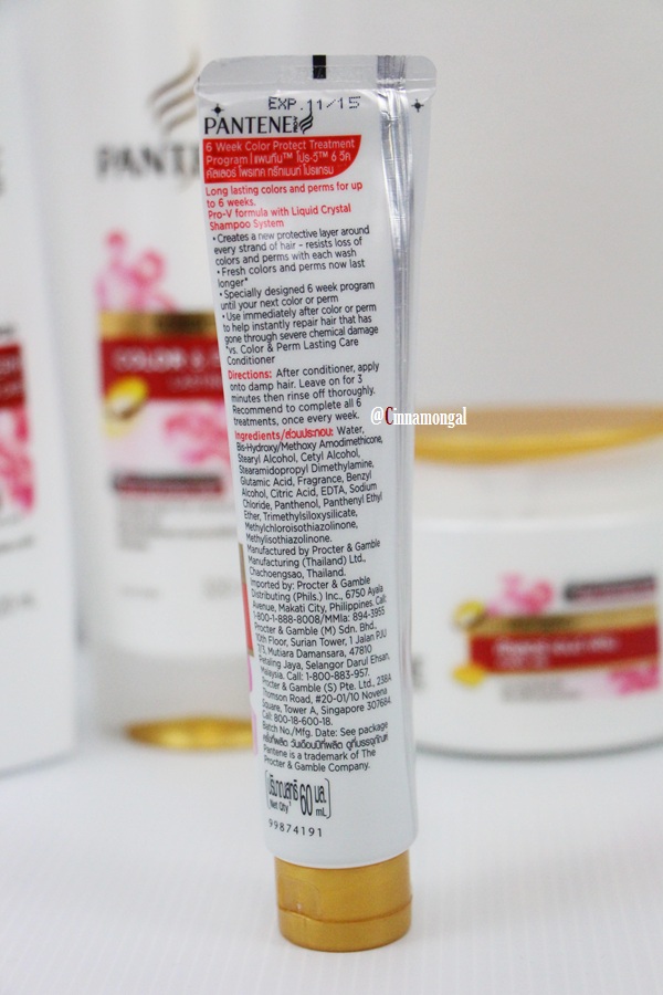 HairCare: Pantene Pro-V Color & Perm Lasting Care ดูแลผมทำสีให้สีผมสวยนาน