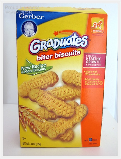 รวมมิตร Gerber finger foods ขนมของหนู