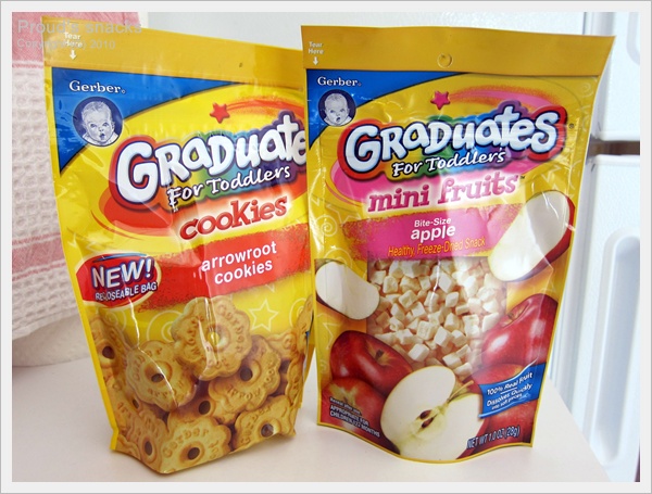 รวมมิตร Gerber finger foods ขนมของหนู