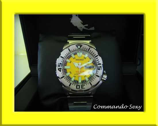 ปีศาจหน้าเหลือง (Seiko Yellow Monstor Limited Edition)