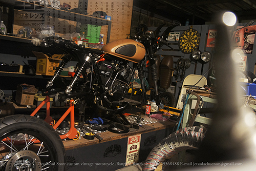 Stallion centaur 150 Custom cafe racer