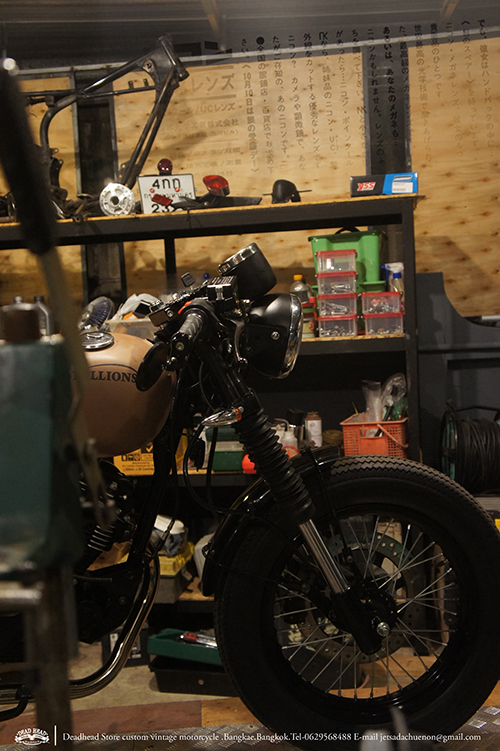 Stallion centaur 150 Custom cafe racer