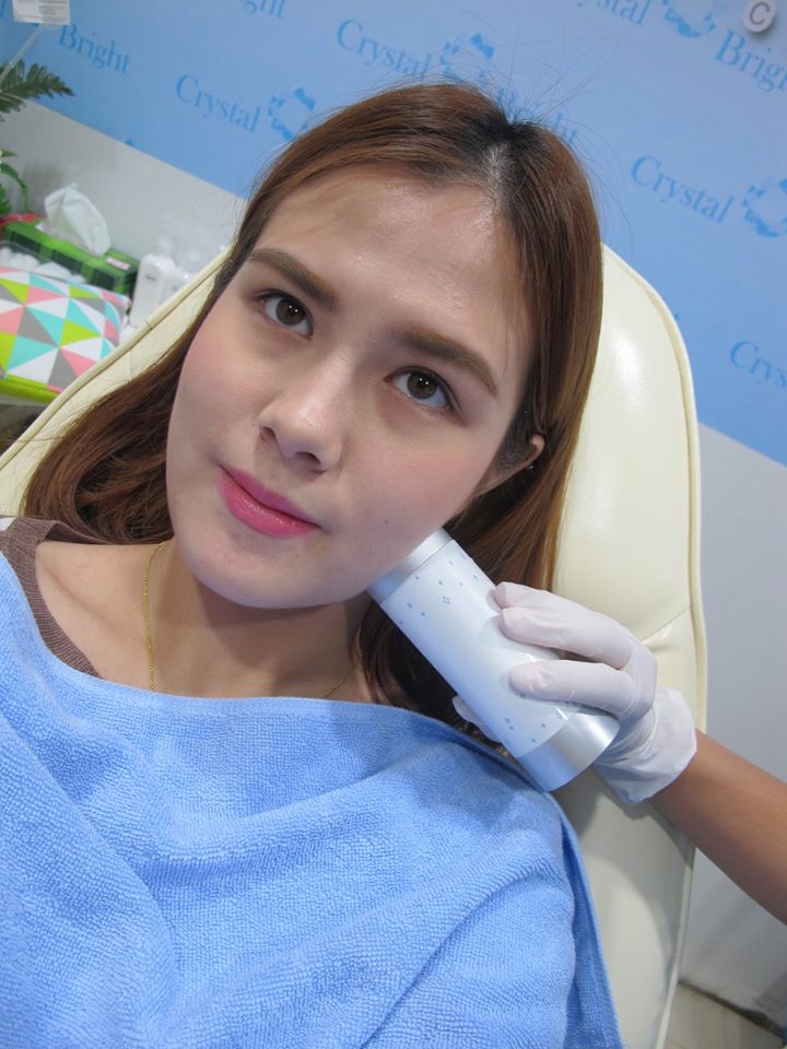 รีวิวฉีด Botox หน้าเรียว + เมโสแฟต ที่Crystal bright clinic