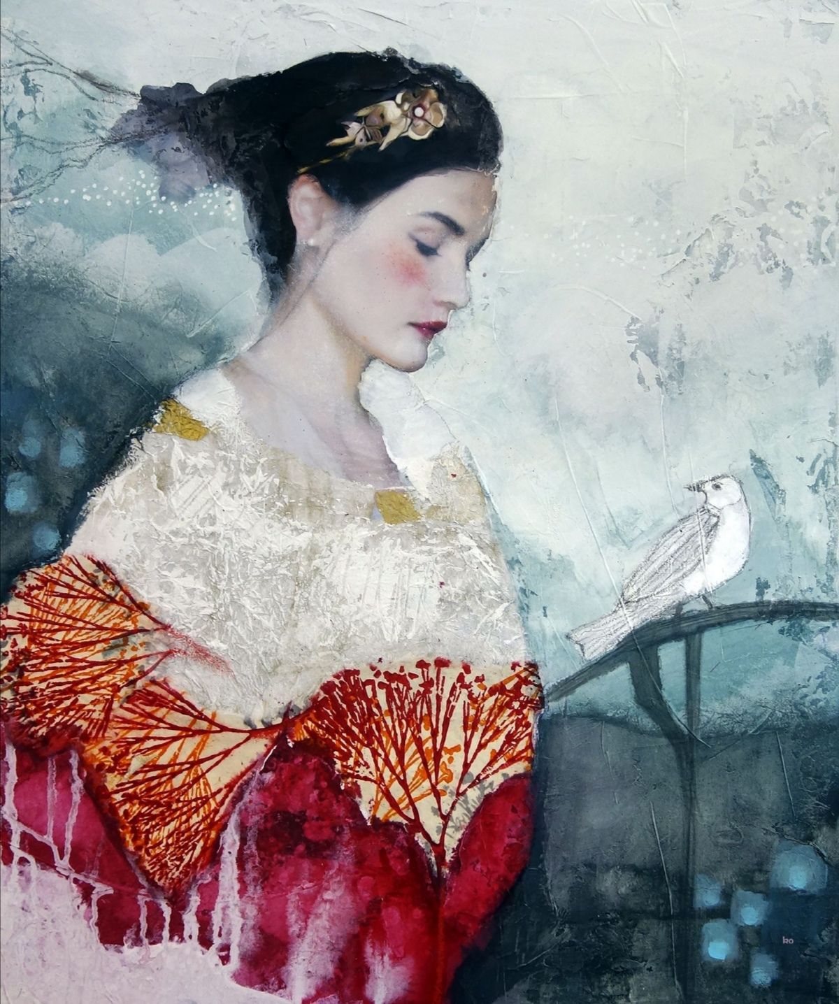 Embroidery in childhood trom Peter Grimes by Benjamin Britten