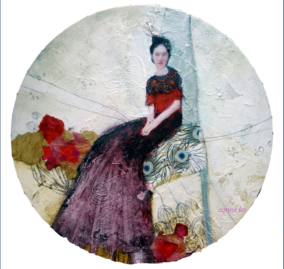 Embroidery in childhood trom Peter Grimes by Benjamin Britten