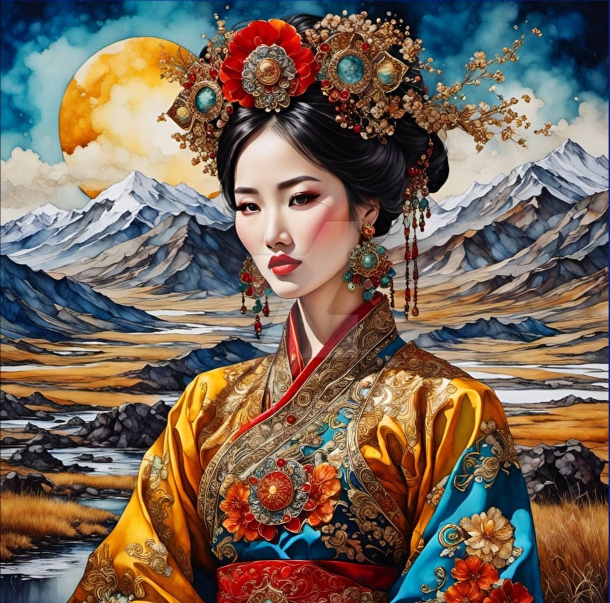 越人歌 (เยว์เหยินเกอ Song of the Yue Boatman) by Liu Qing (หลิว ชิง)