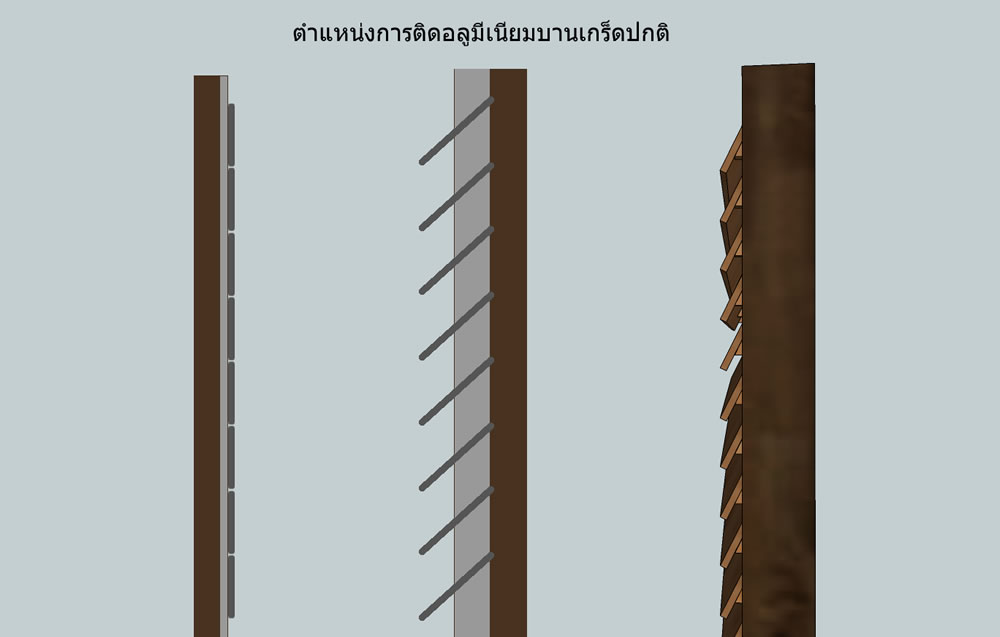 Diy ทำระแนงบานเกร็ด บังตา บังแดด กันฝนสาด แต่ไม่บังลม ง่ายๆ