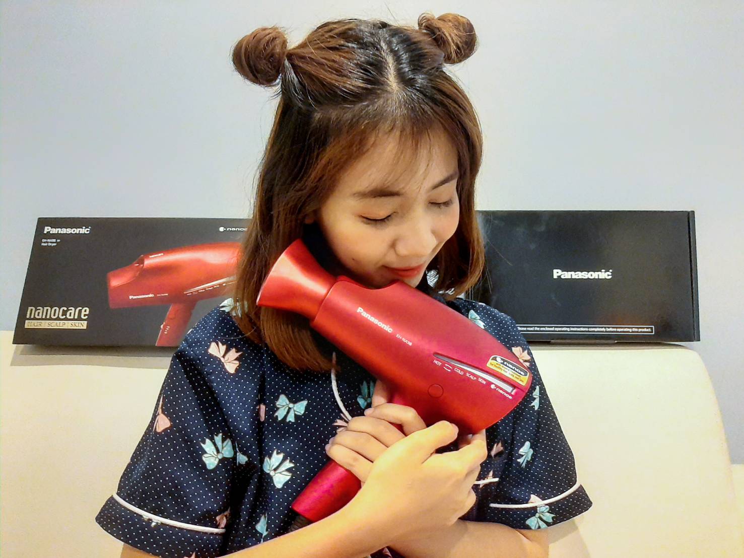 Review - ไดร์เป่าผมตัวใหม่ล่าสุด Panasonic nanoe