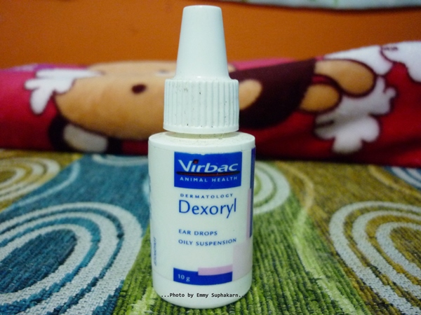 ยาหยอดแก้ไรในหู ยี่ห้อ Dexoryl (เด็กโซริล)