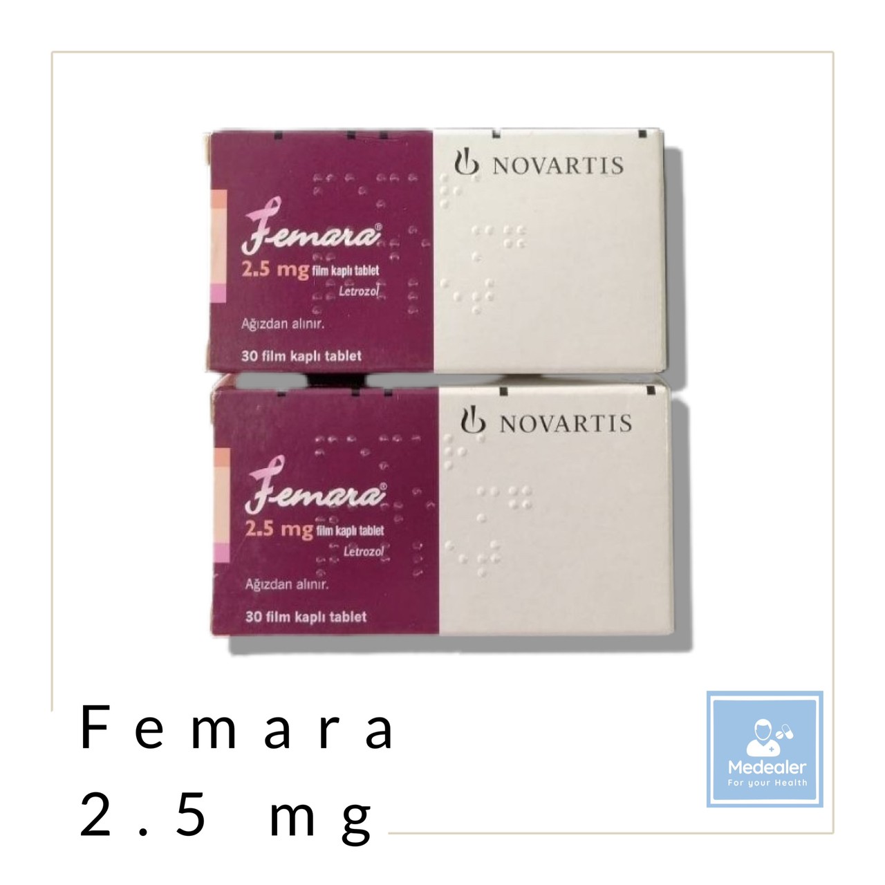 ข้อมูลกลุ่มตัวยา ( Femara )