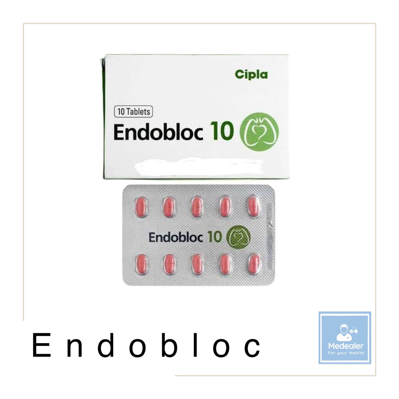 ข้อมูลกลุ่มตัวยา ( Endobloc 10 mg. )