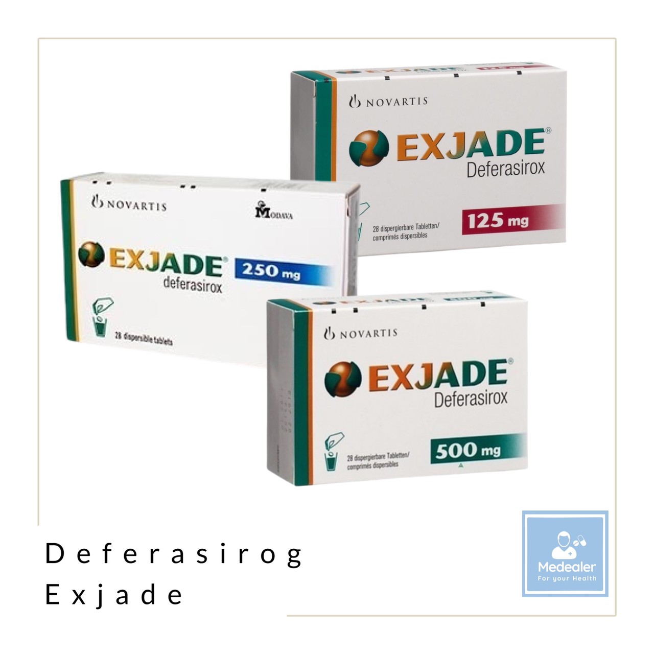 ข้อมูลกลุ่มตัวยา Exjade ( Defencerasirox )