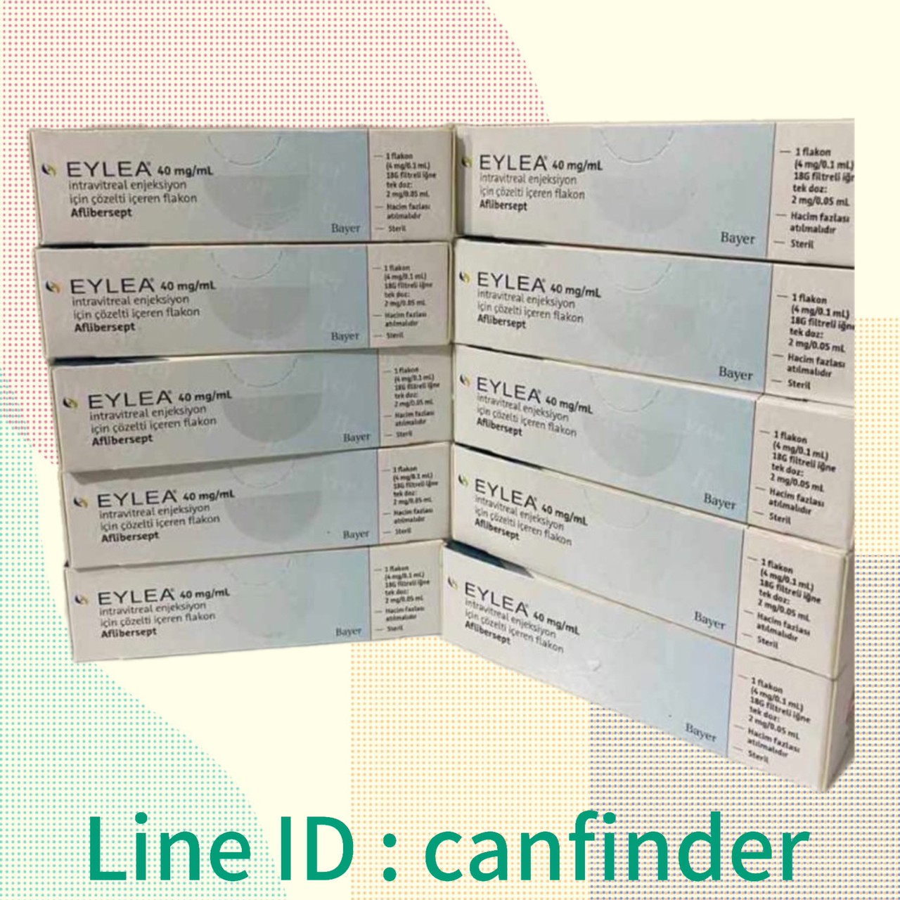 ข้อมูลกลุ่มตัวยา Eylea ( Aflibercept )