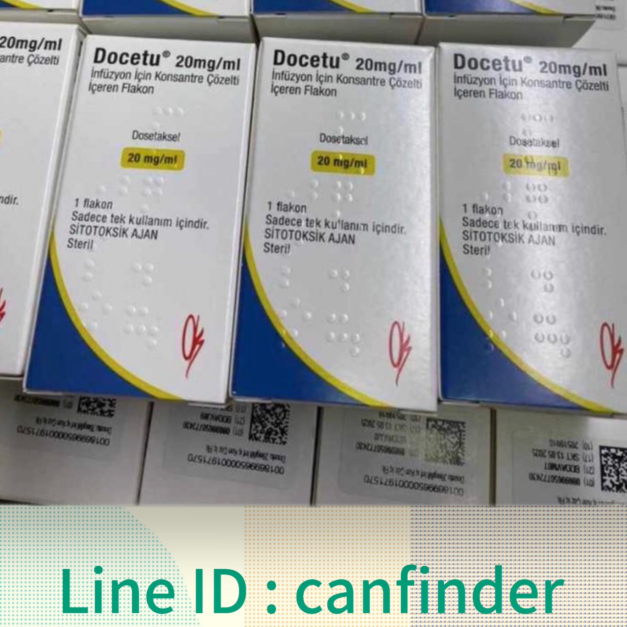 ข้อมูลกลุ่มตัวยา Docetu ( docetaxel )