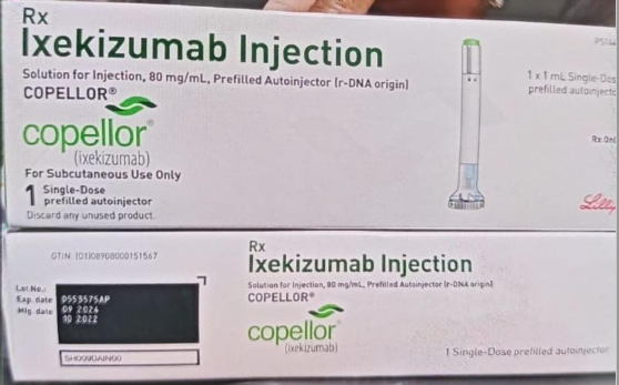 ข้อมูลกลุ่มตัวยา Copellor ( ixekizumab )