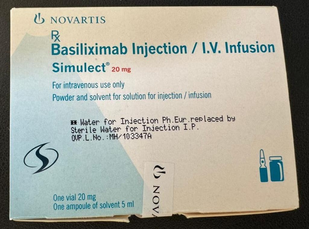ข้อมูลกลุ่มตัวยา Simulect ( Basiliximab )