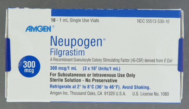 ข้อมูลกลุ่มตัวยา Neupogen ( Filgrastim )