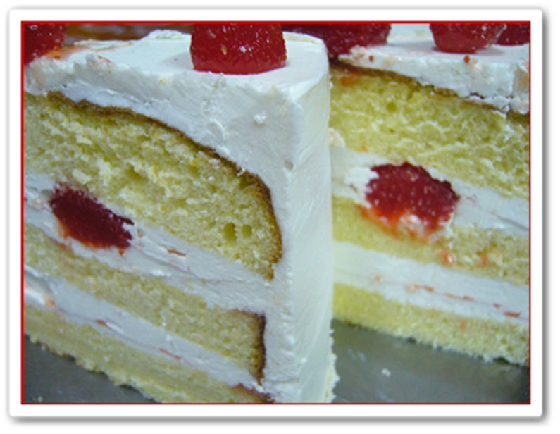 Vanilla Sponge Cake ส่งการบ้านคุณ Beebie คุณ tiara กับคุณตรีก็ตามมาด้วยนะคะ