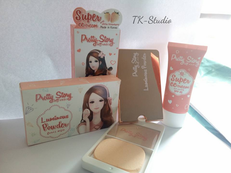 Review Pretty Story (Powder & CC Cream)