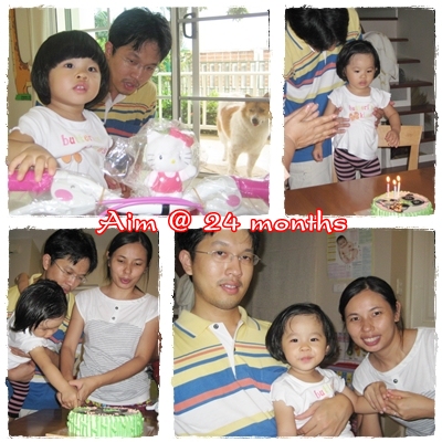 Aim @ 24 months ### Happy Birthday เด็กน้อยวัย 2 ขวบ
