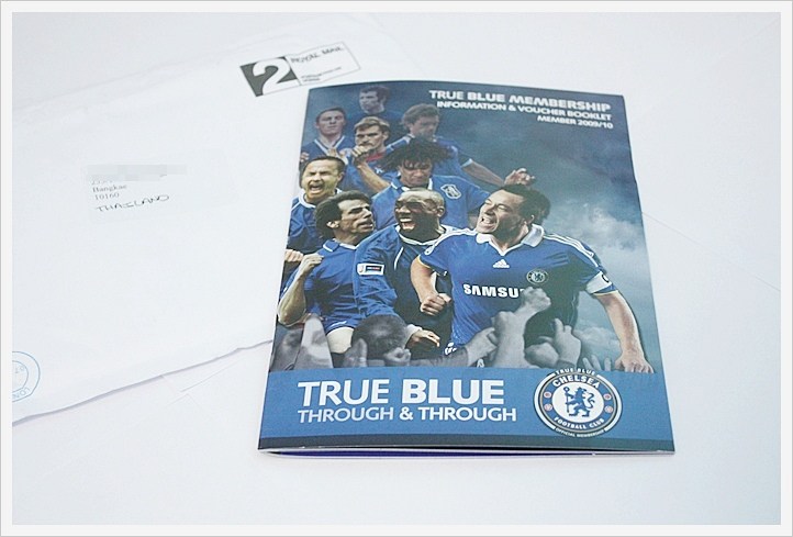 Chelsea FC Membership Card ส่งตรงจาก London